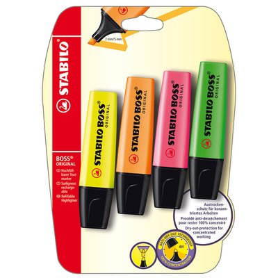 Textmarker STABILO BOSS ORIGINAL B-14888 bei PLATE Büromaterial