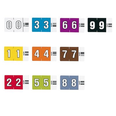 Ziffernsignale Leitz 6608-10 bei PLATE Büromaterial