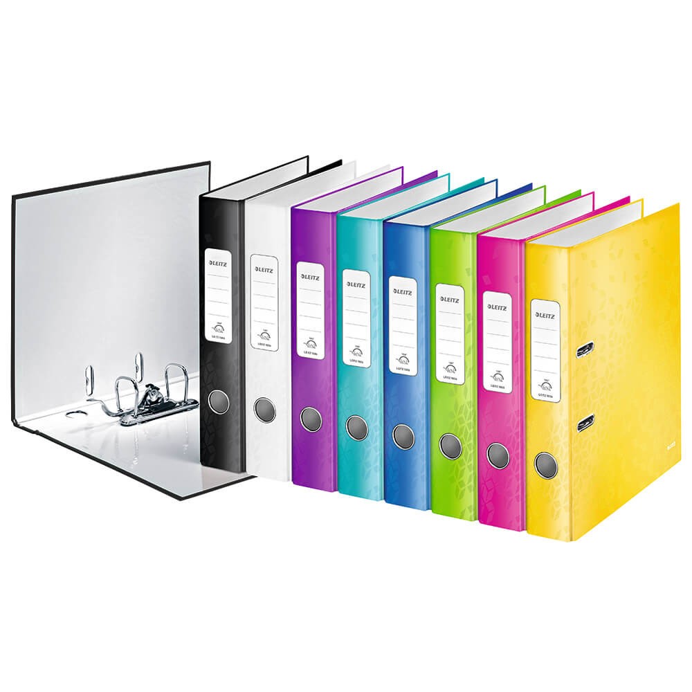 Ordner A4 Leitz WOW 1006, 52mm, laminierte Pappe bei PLATE Büromaterial