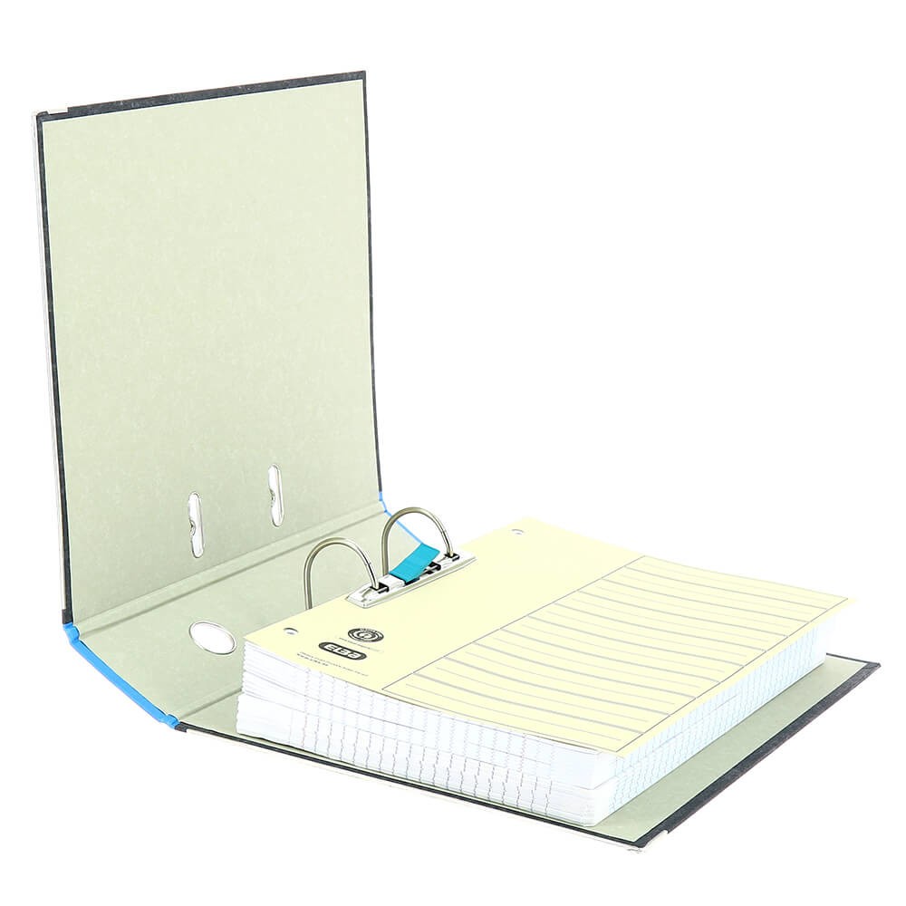 Ordner A4 Elba Rado 10407, 80mm, farbiger Rücken, Wolkenmarmor bei ...