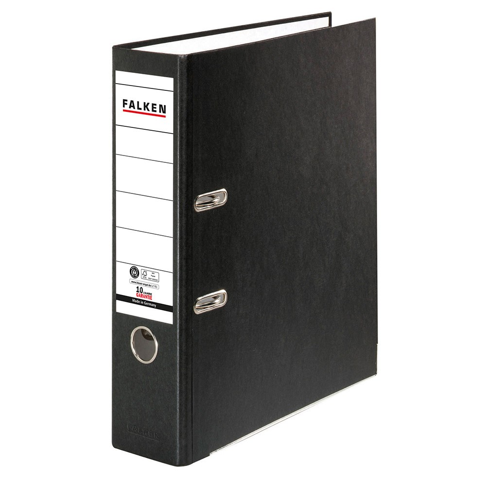 Ordner A4 Falken Recycolor 11285, 80mm, farbige RC-Pappe bei PLATE ...