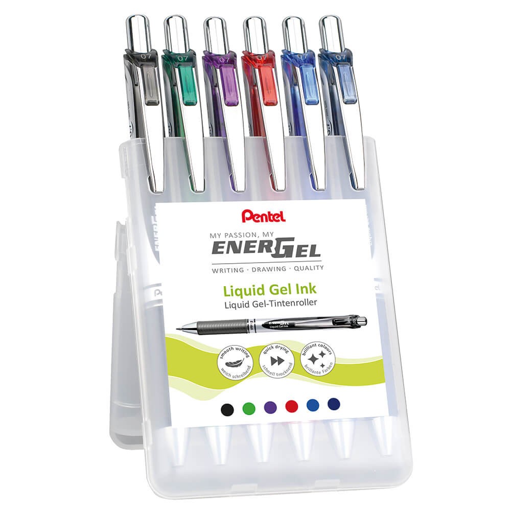 Gelschreiber Pentel EnerGel Xm BL77-6 bei PLATE Büromaterial