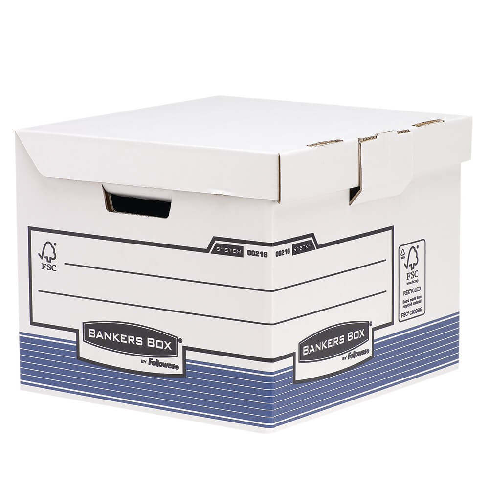 Archivboxen Fellowes Bankers Box System Kubus 21601 bei PLATE Büromaterial