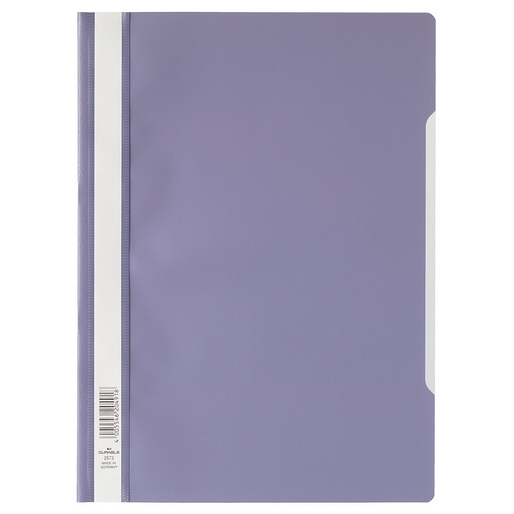 Schnellhefter Durable Sichthefter STANDARD A4 2573 bei PLATE Büromaterial