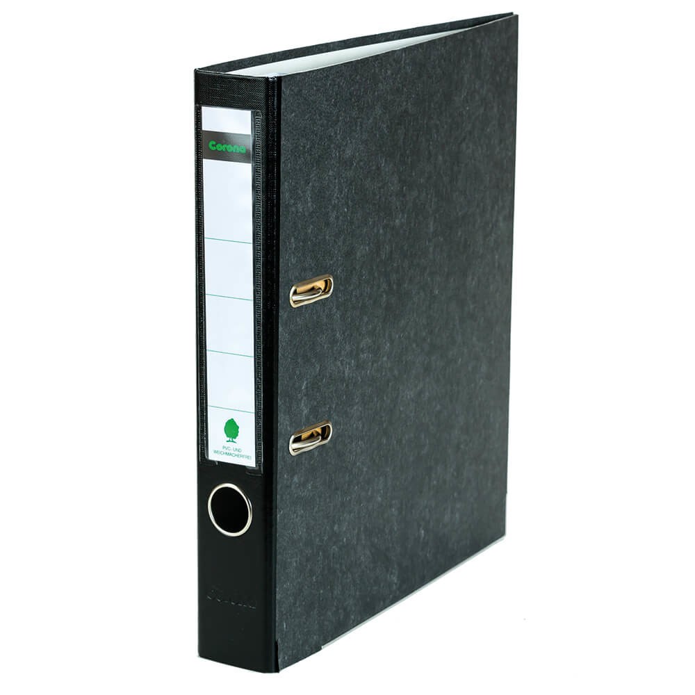 Ordner A4 Corona, 50mm, farbiger Rücken, Wolkenmarmor bei PLATE ...