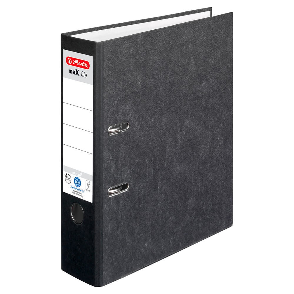 Ordner A4 Herlitz maX.file nature, 80mm, Wolkenmarmor 5171400 5171806 ...
