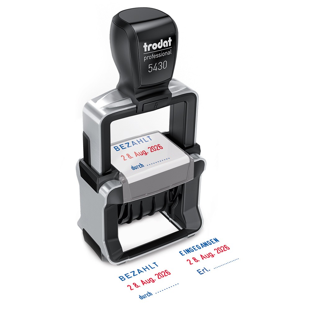 Datumstempel Trodat Professional 5430 bei PLATE Büromaterial