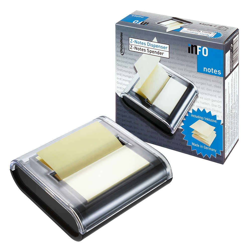 Haftnotizspender info notes Z-Notes 5643 bei PLATE Büromaterial