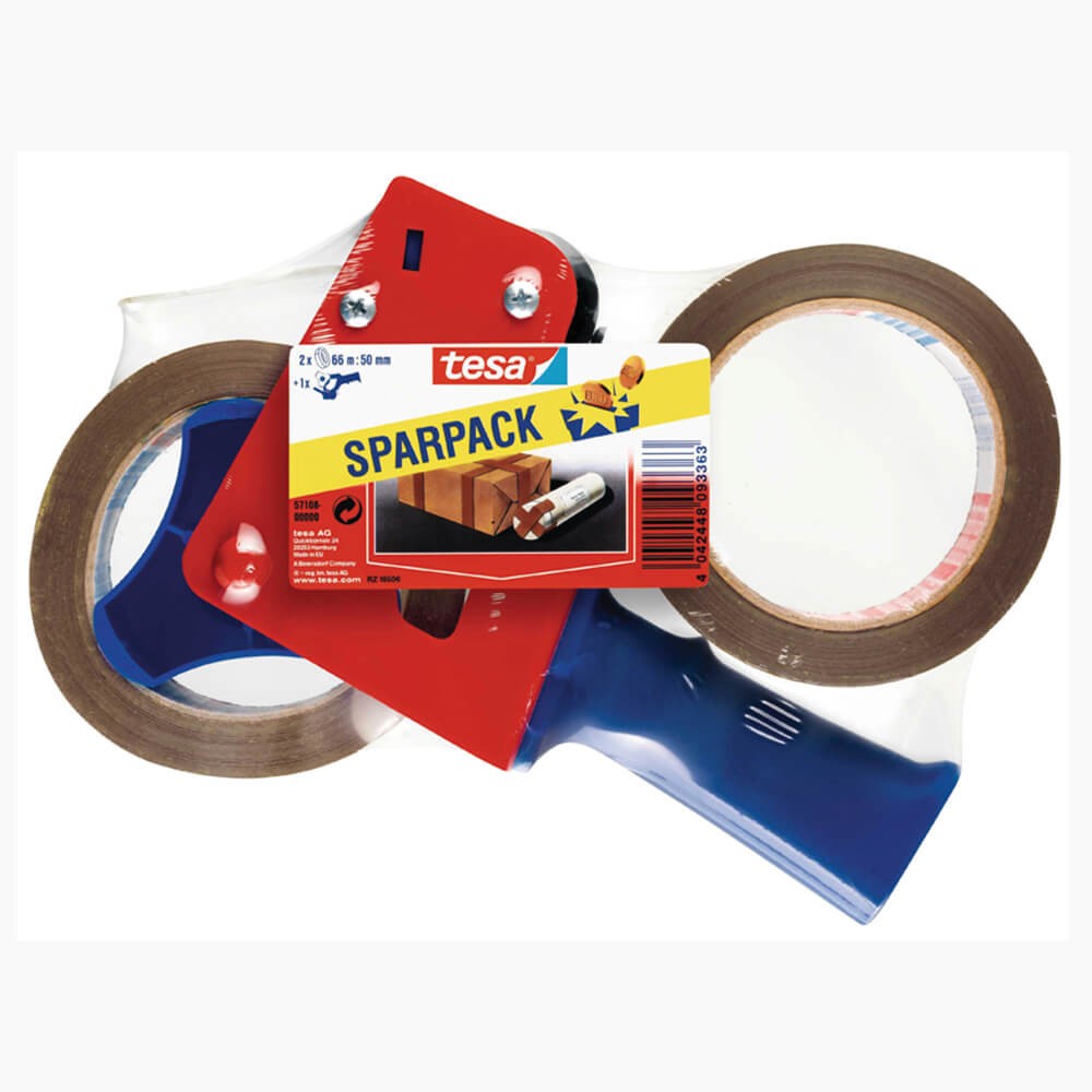 Packbandabroller Aktion Tesa Sparpack bei PLATE Büromaterial