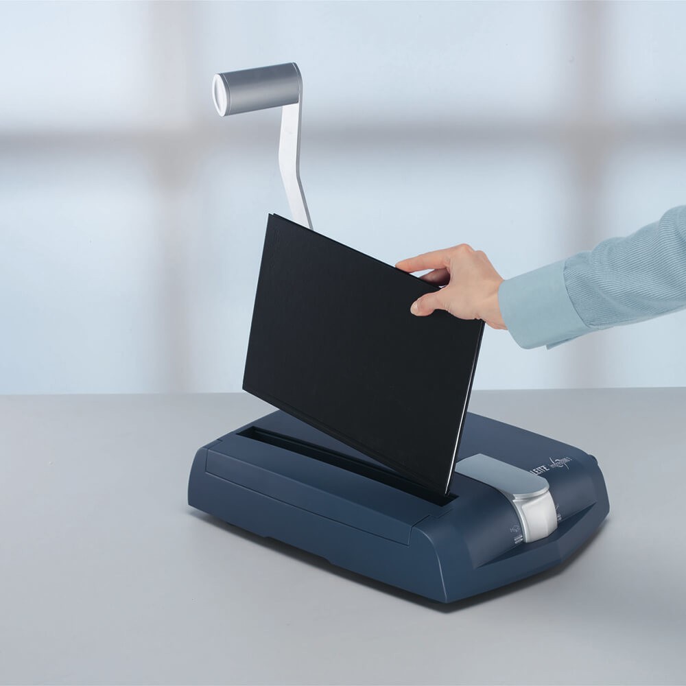 Bindegerät Leitz impressBIND 140 74470000 bei PLATE Büromaterial