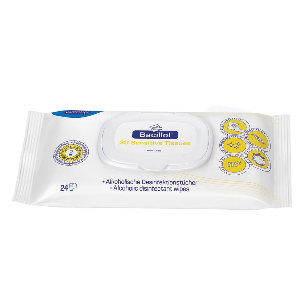 Flächendesinfektionstücher Bacillol 30 Sensitive Tissues 981693 bei ...