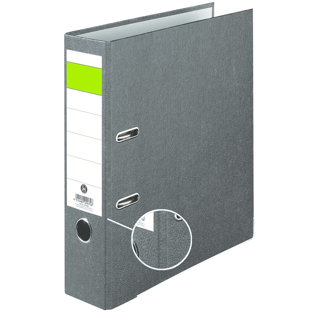 Ordner A4 Standard, 80mm, verstärkt, Wolkenmarmor bei PLATE Büromaterial